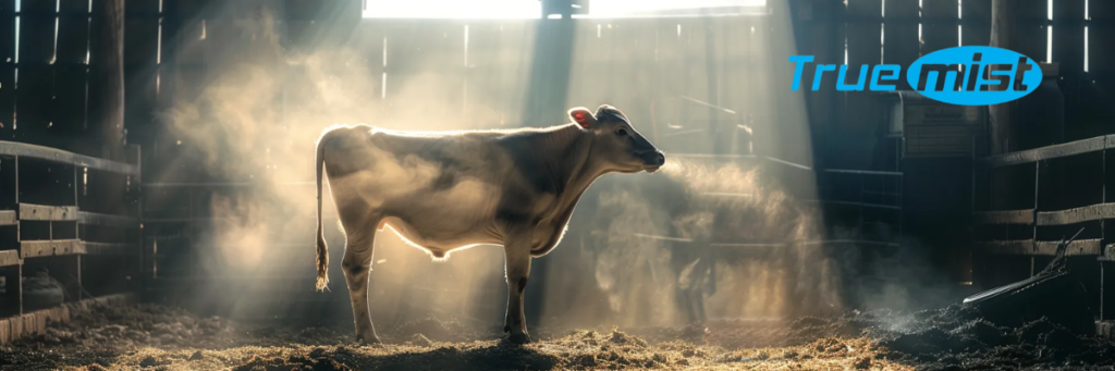 Livestock mist cooling system | TrueMIST Misting and Fogging Systems